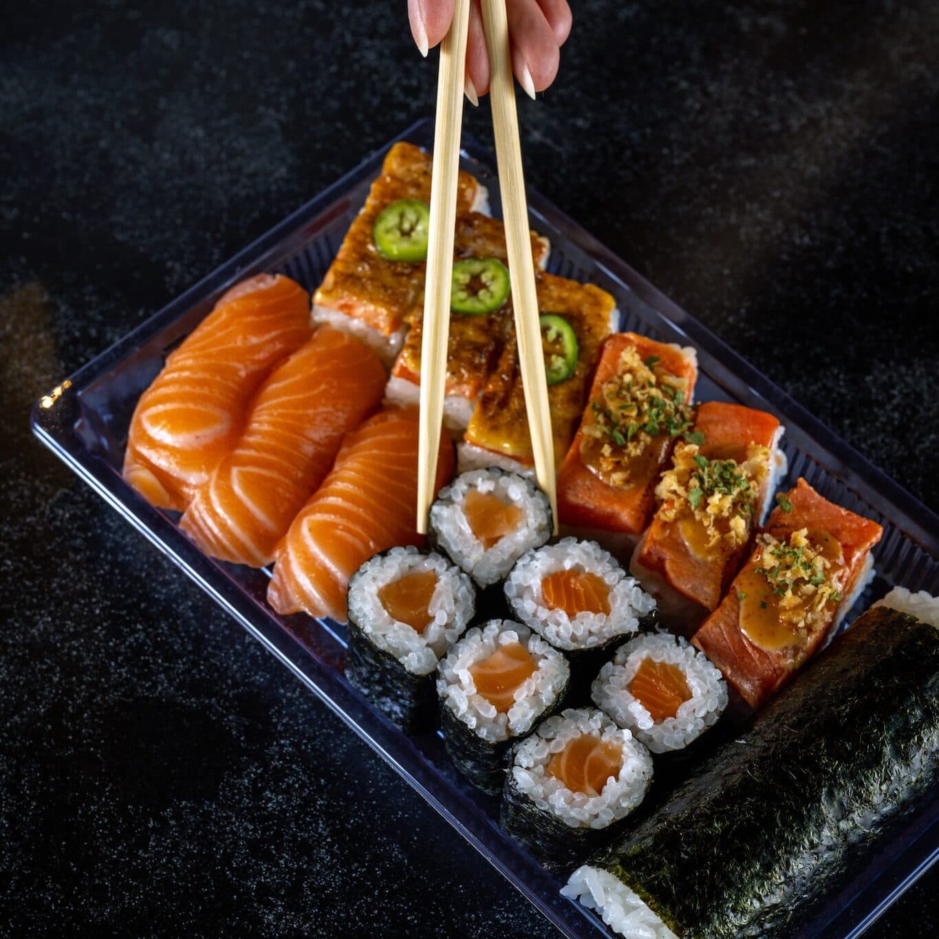 Aburi Sushi | Sushi Bar | Waterworks Food Hall