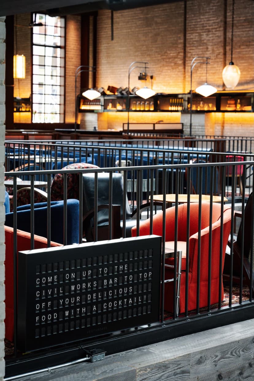 Civil Works | Cocktail Bar | Waterworks Food Hall